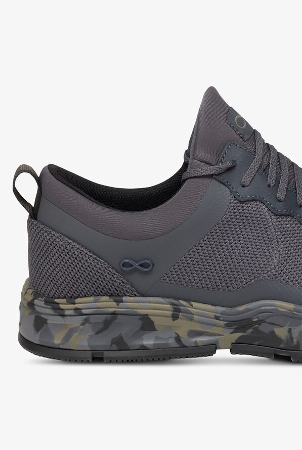 Infinity by Cherokee Men's Fly Pewter/Olive Camo Athletic Lace Up ...