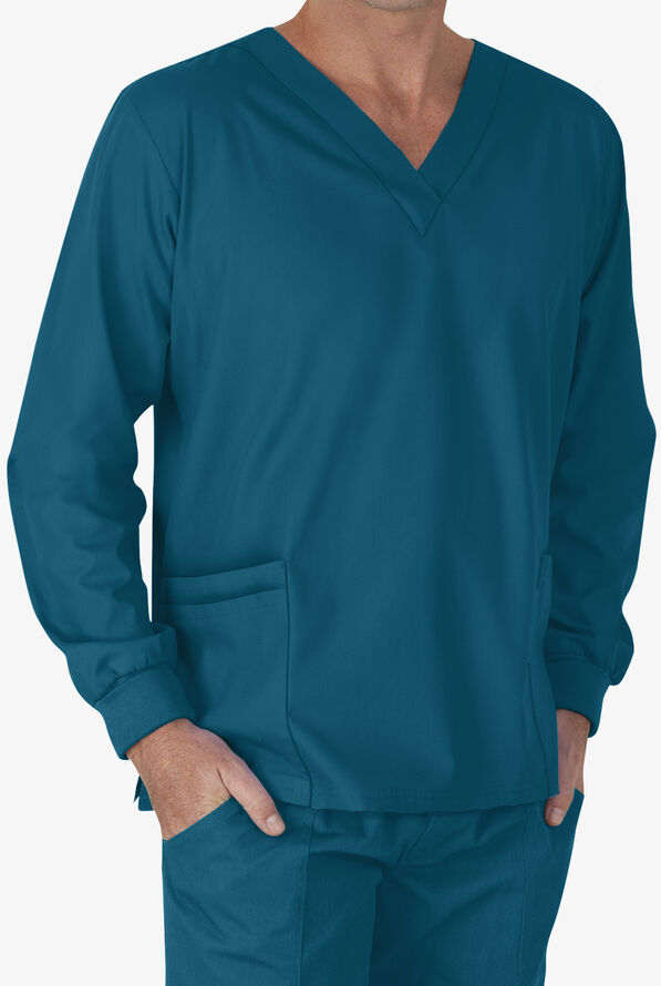 Butter-Soft Scrubs Unisex Long Sleeve Scrub Top | Unisex Scrubs