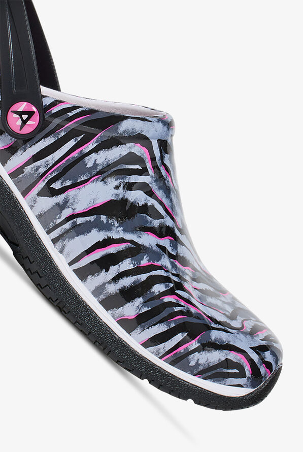 Anywear Women's Zone Wild for Tie Dye Nursing Clogs | Uniform Advantage