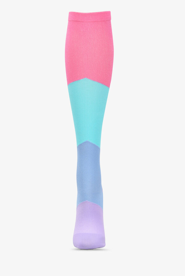 Nurse Mates Color Block Bright Compression Socks, Nursing Accessories