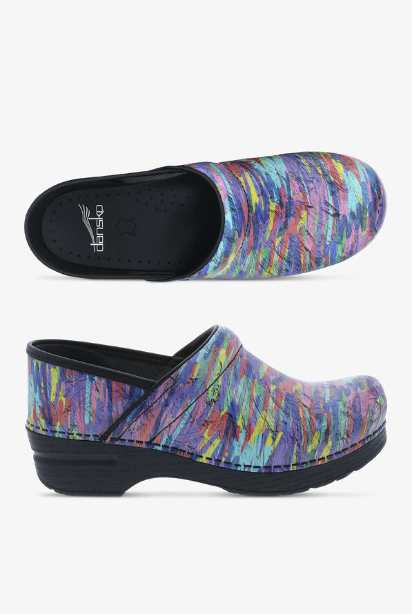 Dansko Women's Professional Marker Patent Leather Nursing Clogs