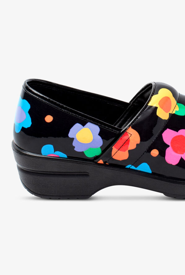 Savvy Women's Brandy Multi Flower Nursing Clogs, Nursing Footwear