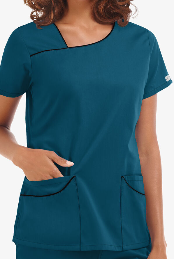 Butter-Soft Scrubs by UA Asymmetrical Scrub Top & Fashion Scrubs