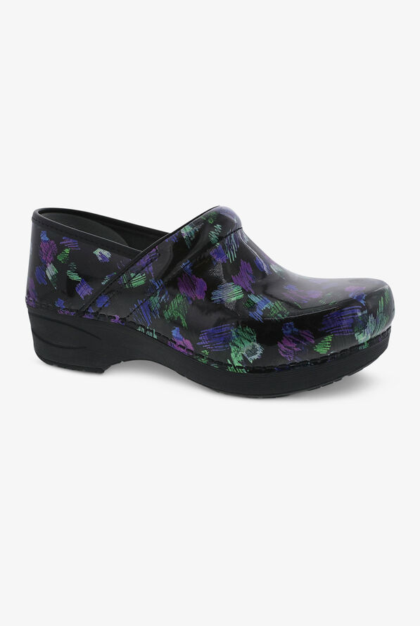 Dansko Women's XP 2.0 Colored Pencil Patent Leather Nursing Clogs ...