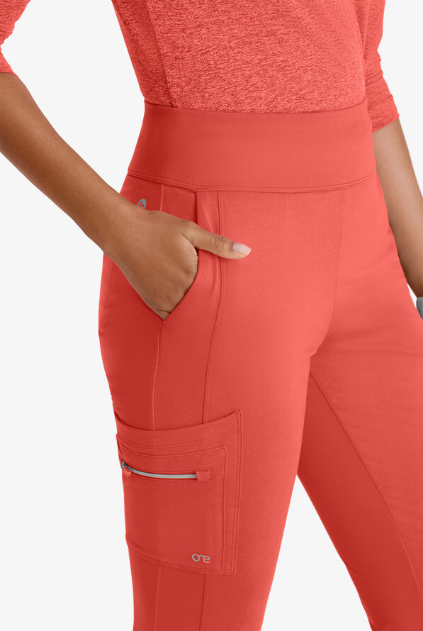 Pantalón médico Barco One Performance Knit Sprint STRETCH de tiro alto ...