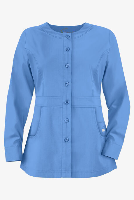 UA Butter Soft Women's Scallop Neck Top at Uniform Advantage