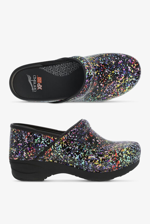 Dansko Women's XP 2.0 Color Pop Patent Nursing Clogs, Nursing Shoes
