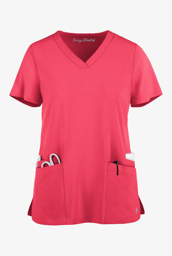 Easy STRETCH by Butter-Soft Zoe V-neck Scrub Top, Stretch Scrubs