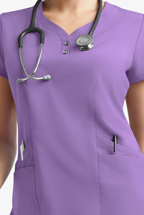 Fashion Scrub Tops | Women's Solid Scrubs | Uniform Advantage