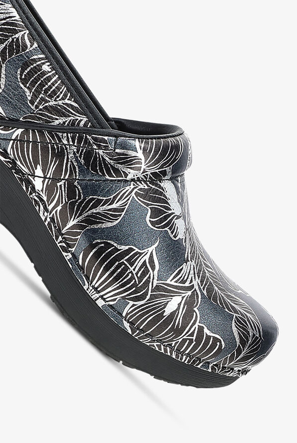 Dansko Women's XP 2.0 Calla Lily Metallic Nursing Clogs, Non-Slip Shoes