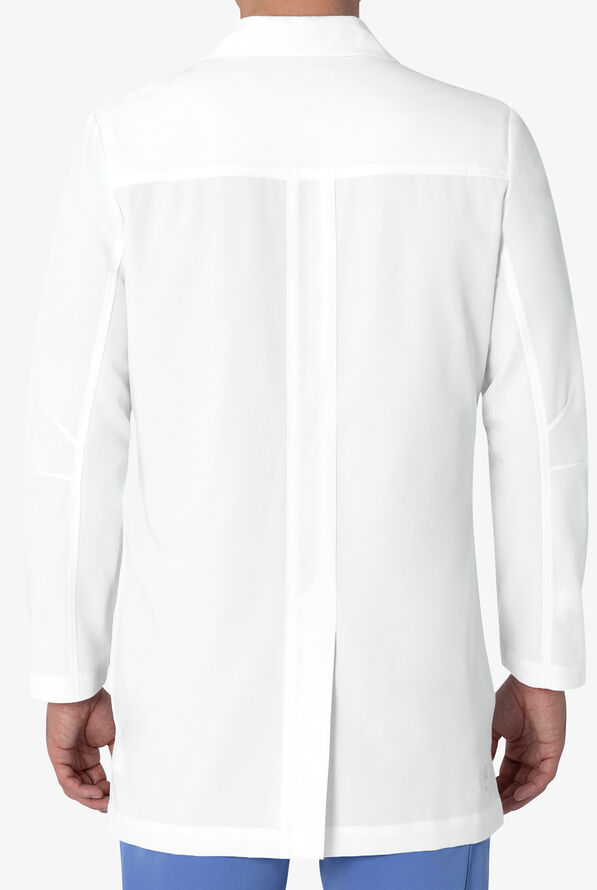 Healing Hands Men's White Modernist Logan Lab Coat, Medical Lab Coats