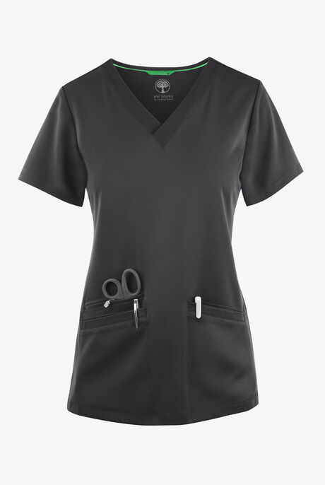 HH Works by Healing Hands Megan Scrub Jacket, Stretch Scrubs