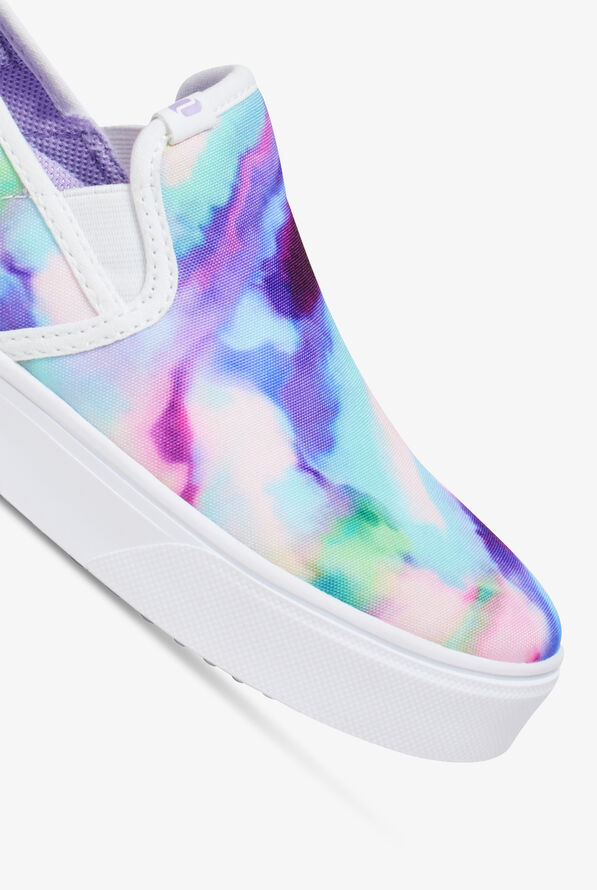 Infinity by Cherokee Women's Chase TX Watercolor Wave Athletic Slip On ...