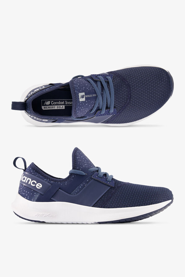 New Balance Nergize Sport Women's Navy Athletic Nursing Shoes, Slip-On ...