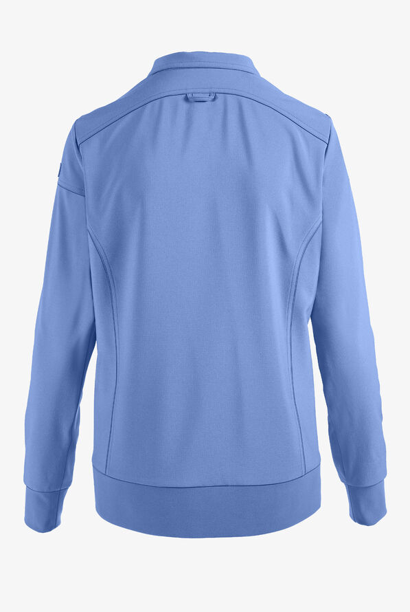 Cherokee iflex Scrubs CK303 Zip Front Jacket | Stretch Scrubs