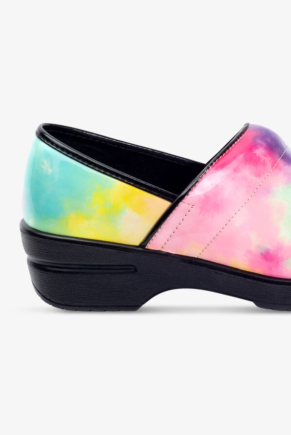 Savvy Women's Brandy Multi Tie Dye Clogs, Nursing Clogs