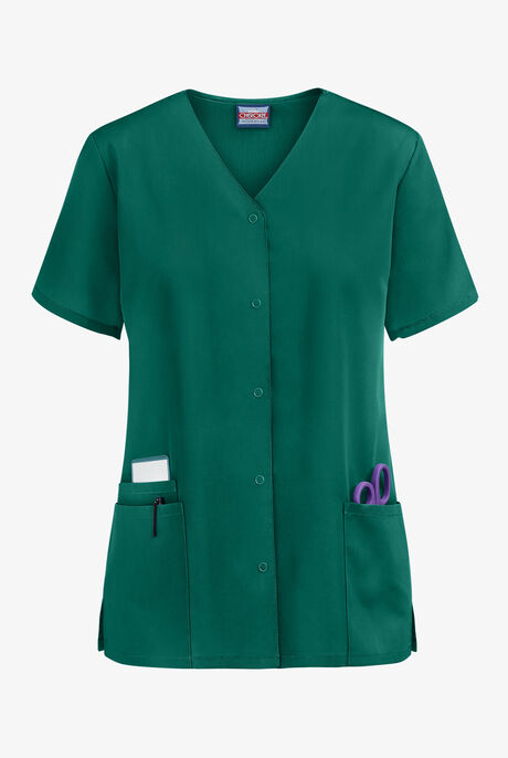 Cherokee Workwear 4350 Scrub Jacket and Cherokee Workwear Scrubs at ...