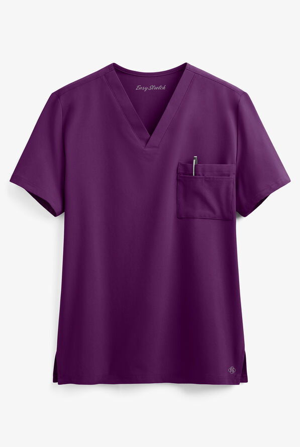 Easy STRETCH Unisex V-Neck Scrub Top, Stretch Scrubs