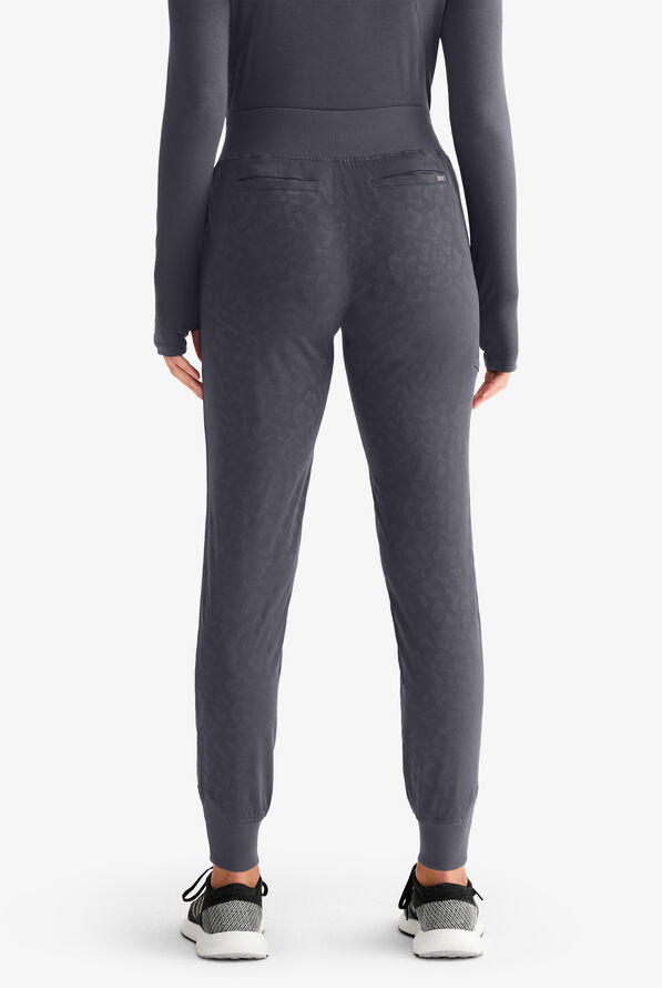 Healing Hands Purple Label Trinity Women's 6-Pocket STRETCH Leopard ...