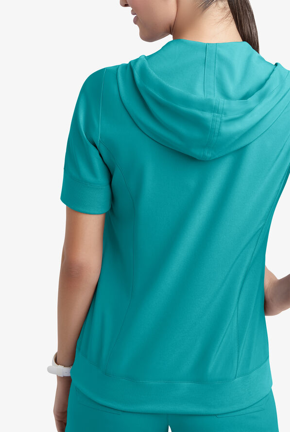 Easy STRETCH True Short Sleeve Pull-Over Hoodie, Nursing Jackets