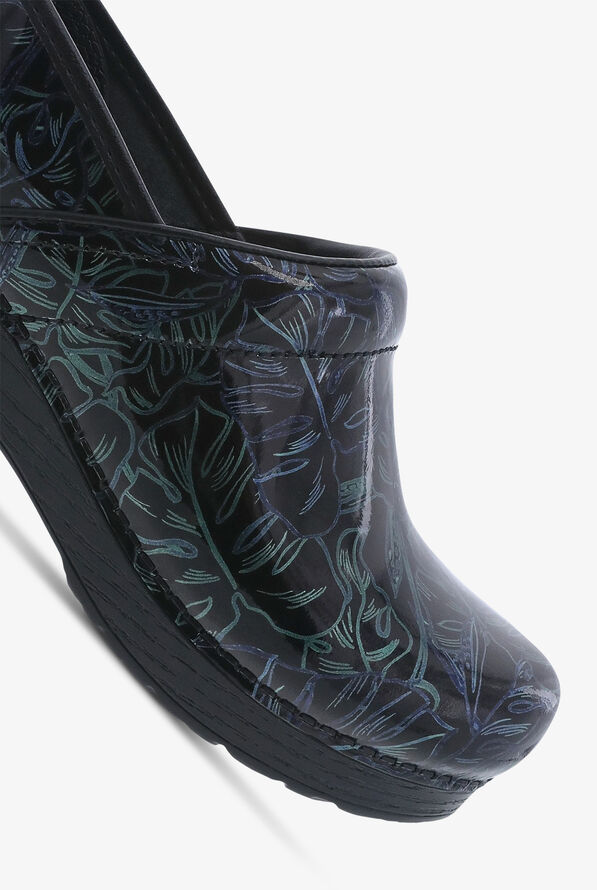 Dansko Women's Professional Tropical Leaf Patent Nursing Clogs, Nursing ...