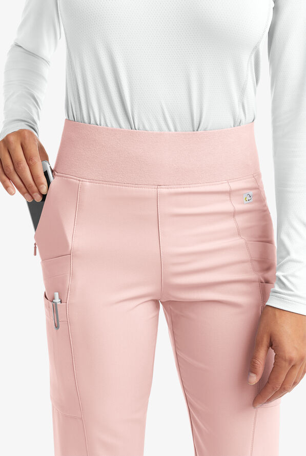 ReSurge by Butter-Soft Sapphire Women's 6-Pocket Yoga Scrub Pants ...