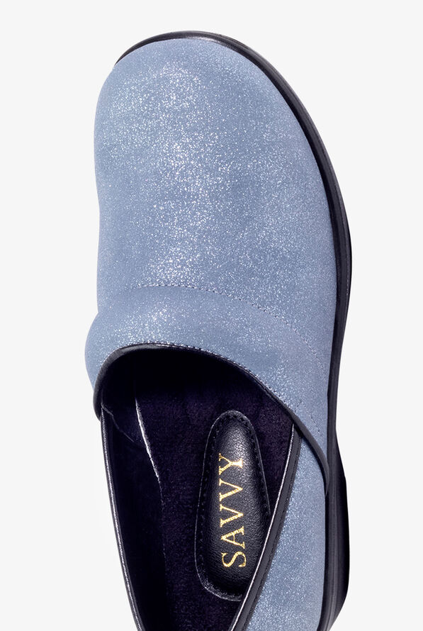UA Exclusive Savvy Brandy Sparkles All Day Shoes, Nursing Clogs