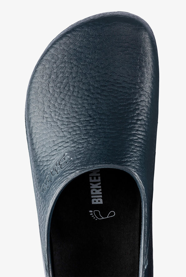 Birkenstock Unisex Profi Birki Blue Clogs, Nursing shoes