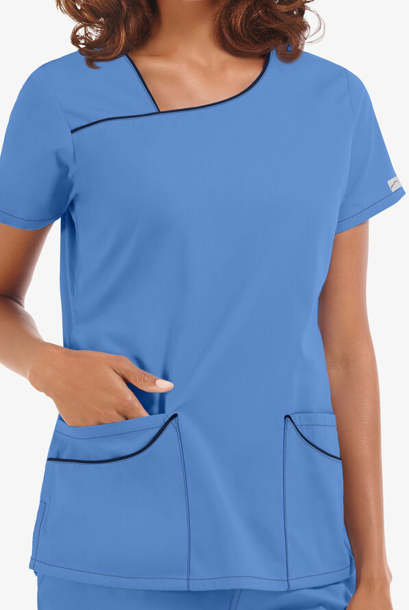 Butter-Soft Scrubs by UA Asymmetrical Scrub Top & Fashion Scrubs