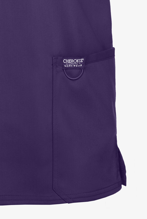 Cherokee Workwear Revolution Men's V-Neck Scrub Top, Stretch Scrubs