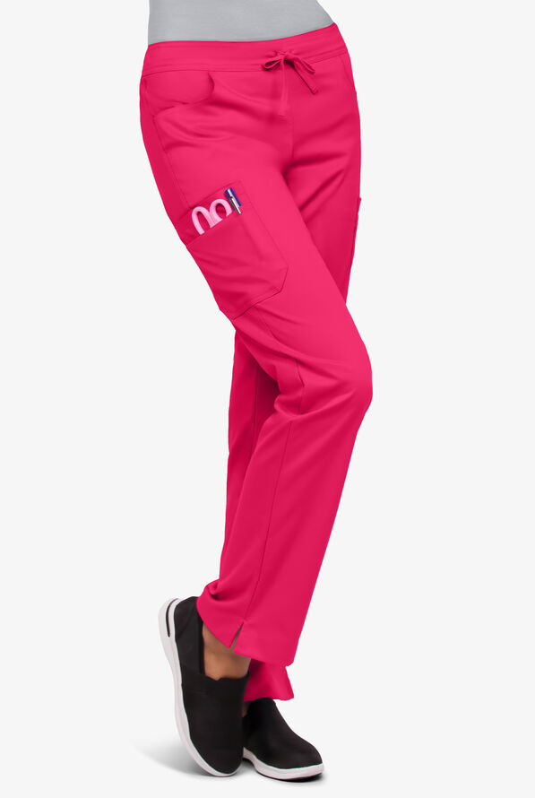 UA Flex2 PETITE Flat Front Cargo Scrub Pants, Short Scrub Pants