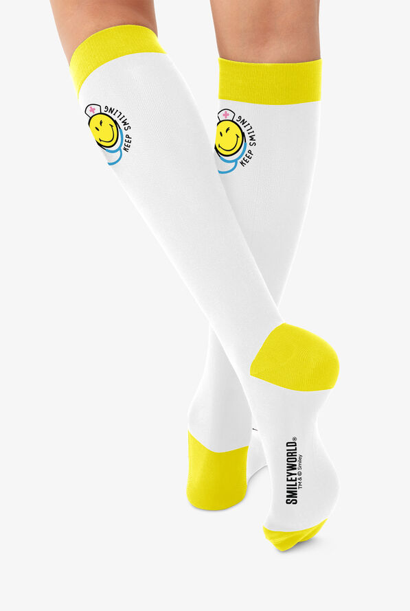 koi Smiley World Doing Great 2-pack Compression Socks