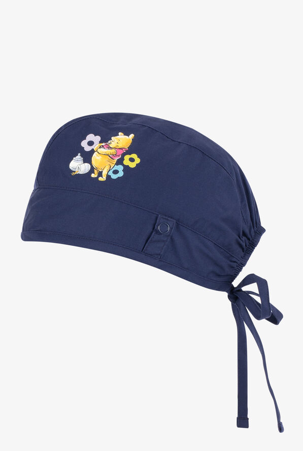Tooniforms Sweet Home Winnie the Pooh Unisex Print Scrub Hat, Nursing ...