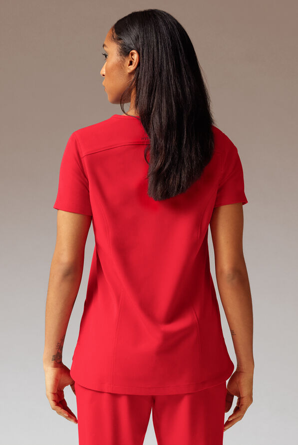 Hypothesis Women's 2-Pocket V-Neck Scrub Top, V-Neck Tops