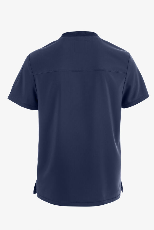Cherokee Men's 2-Pocket STRETCH Tuck In Rib-Knit Neckband V-Neck Scrub ...