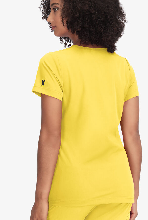 French Bull Coco Women's 1-Pocket STRETCH V-Neck Scrub Top, Nursing Scrubs