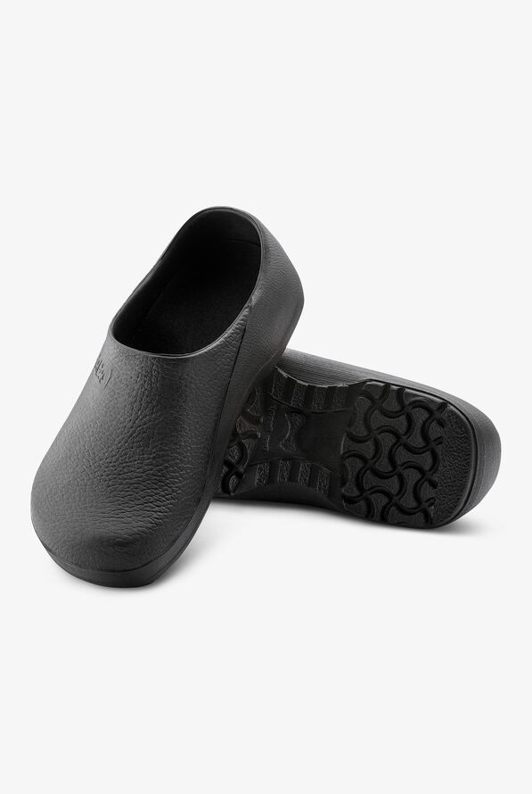 Birkenstock Unisex Profi Birki Black Clogs, Slip-On Shoes