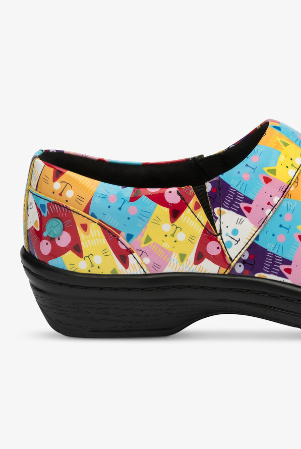 Klogs Mission Amstercats Patent Leather Slip On Clog, Nursing Clogs