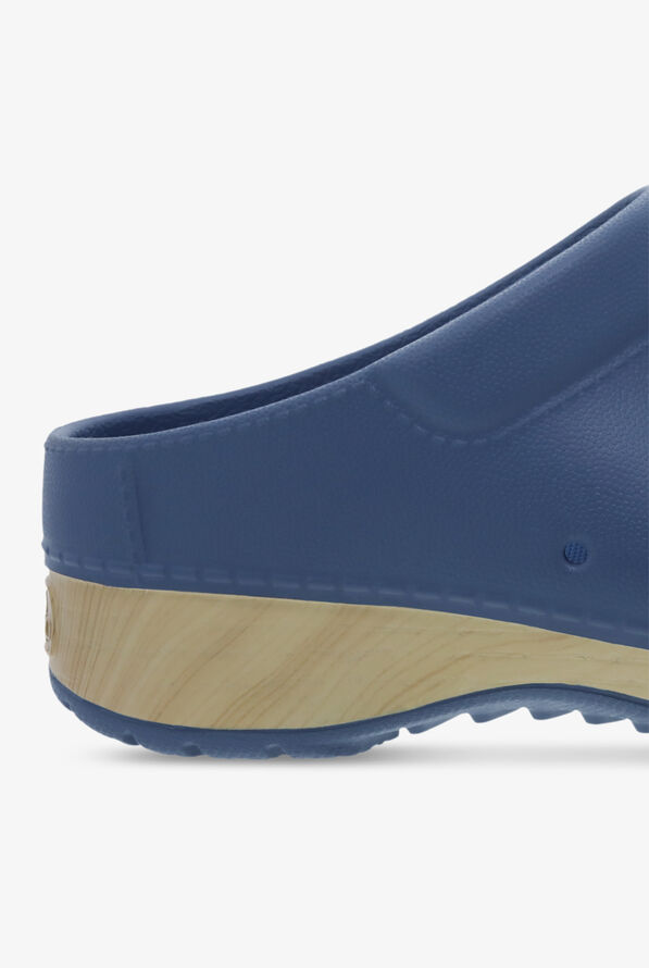 Dansko Women's Kane Blue Backless Clogs, Slip-On Shoes