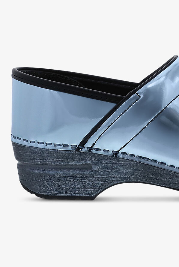 Dansko Women's Professional Sky Chrome Metallic Nursing Clogs