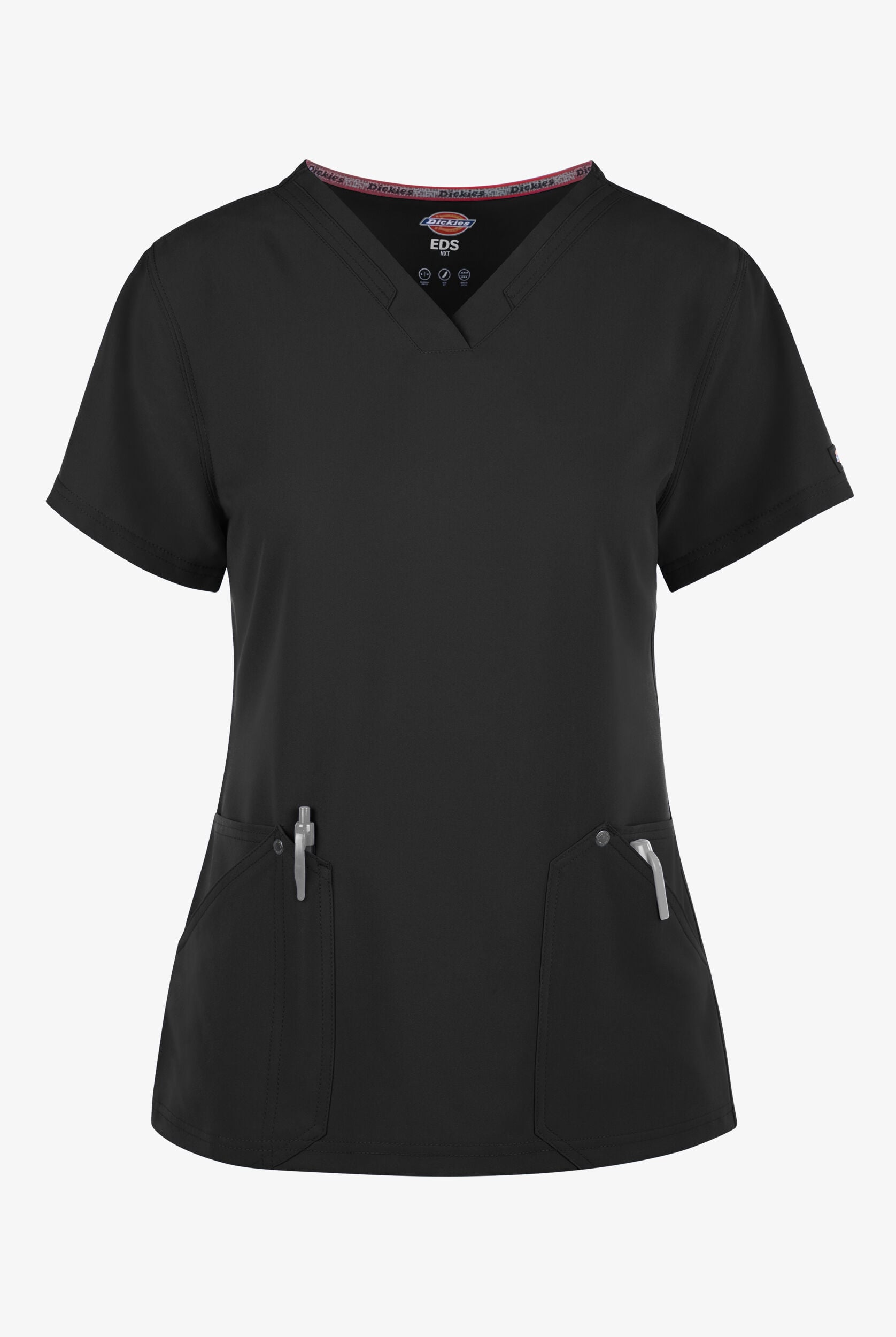 Dickies EDS NXT Women's 4-pocket V-Neck Scrub Top, V-Neck Tops