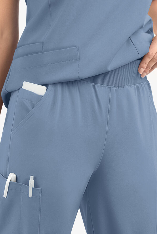 Easy STRETCH Women's Joggers Scrub Pant, Elastic Waist Scrub Pants