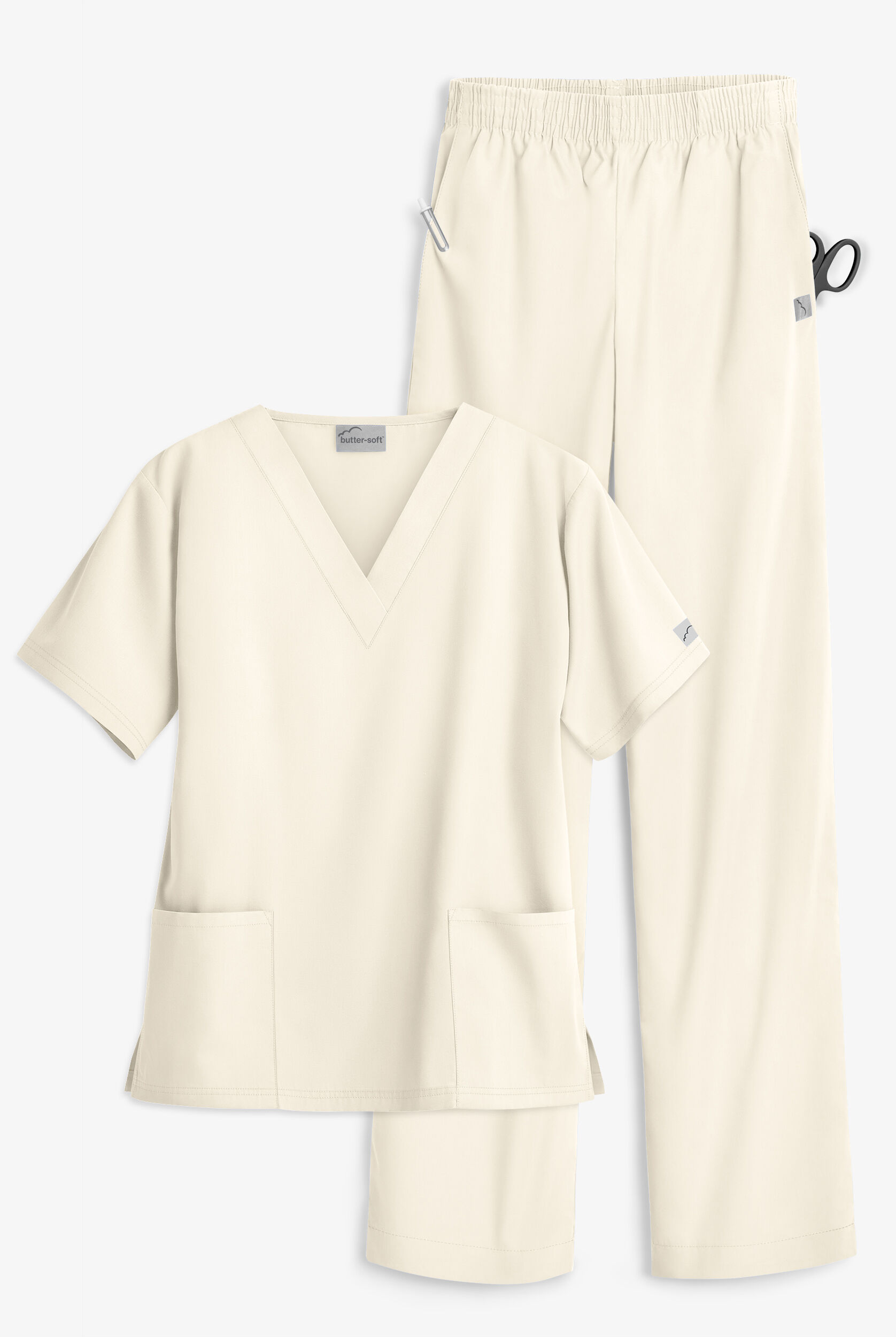 UA Butter Soft Women's Solid Scrub Set, Women's Scrubs at ...