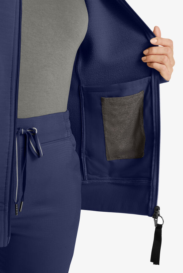 Healing Hands Limited Edition Karma Women's 5- Pocket STRETCH Zipper ...