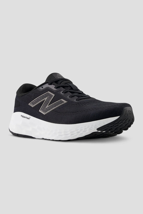 New Balance Men's Fresh Foam X EVOZ Black Athletic Lace Up Shoes ...