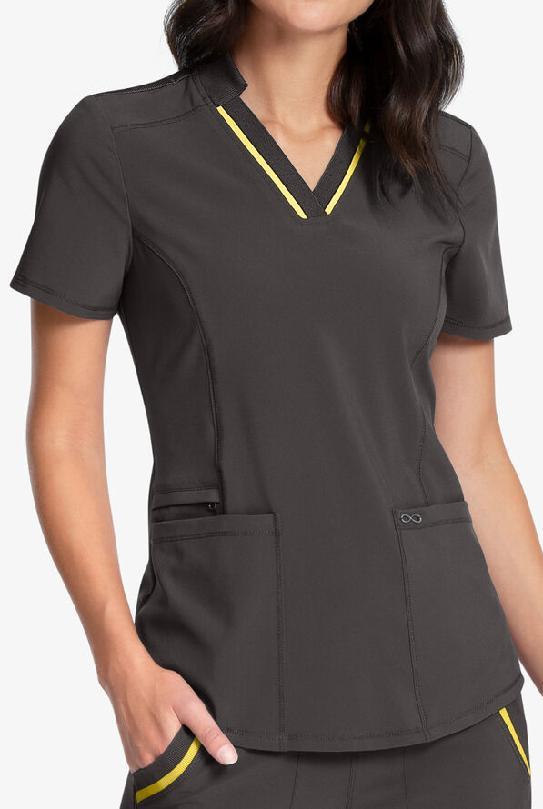 Cherokee Infinity Limited Edition V-Neck Scrub Top, Infinity Scrubs
