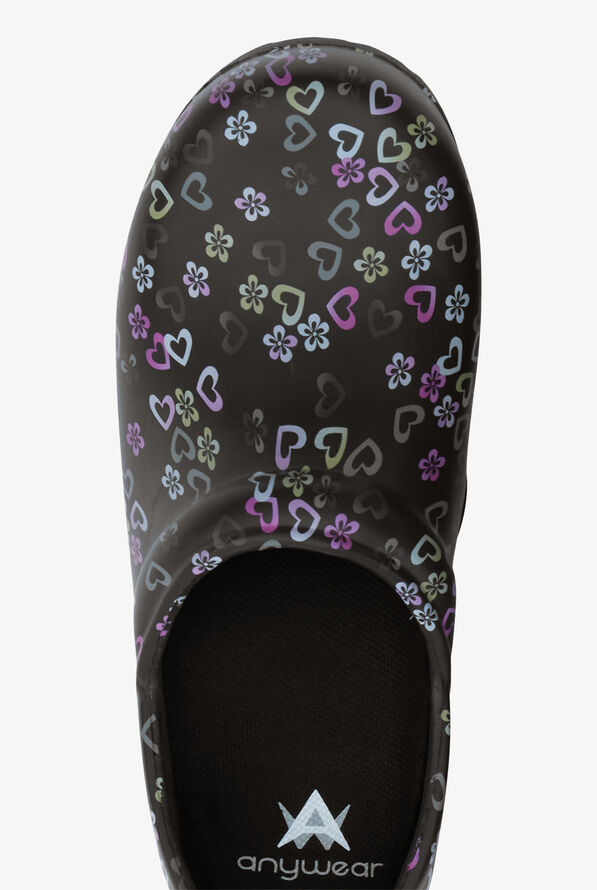 Anywear Lucky in Love Women's Clogs, plastic nursing shoes