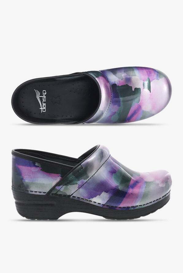 Dansko Professional Mystic Patent Leather Nursing Clogs, Nursing Clogs