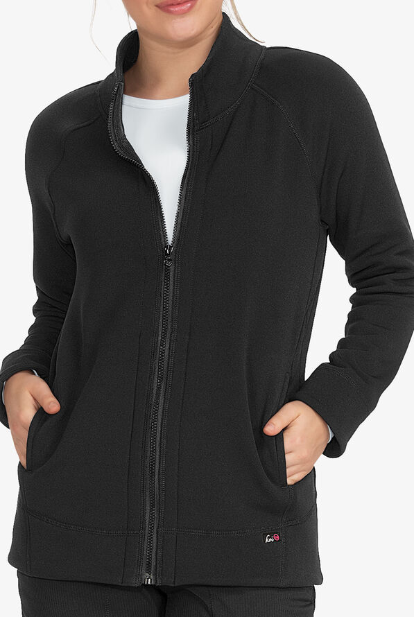 koi Lite Wellness Fleece Inner Scrub Jacket, Scrub Jackets
