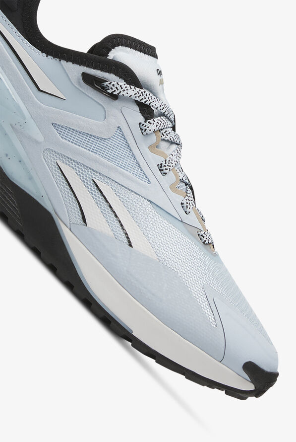 Reebok Women's Nano X Adventure Feel Good Blue Athletic Lace Up Shoes ...